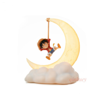 Luffy Night Light ONE PIECE Anime 3D Lamp Home Lighting Ornament ...