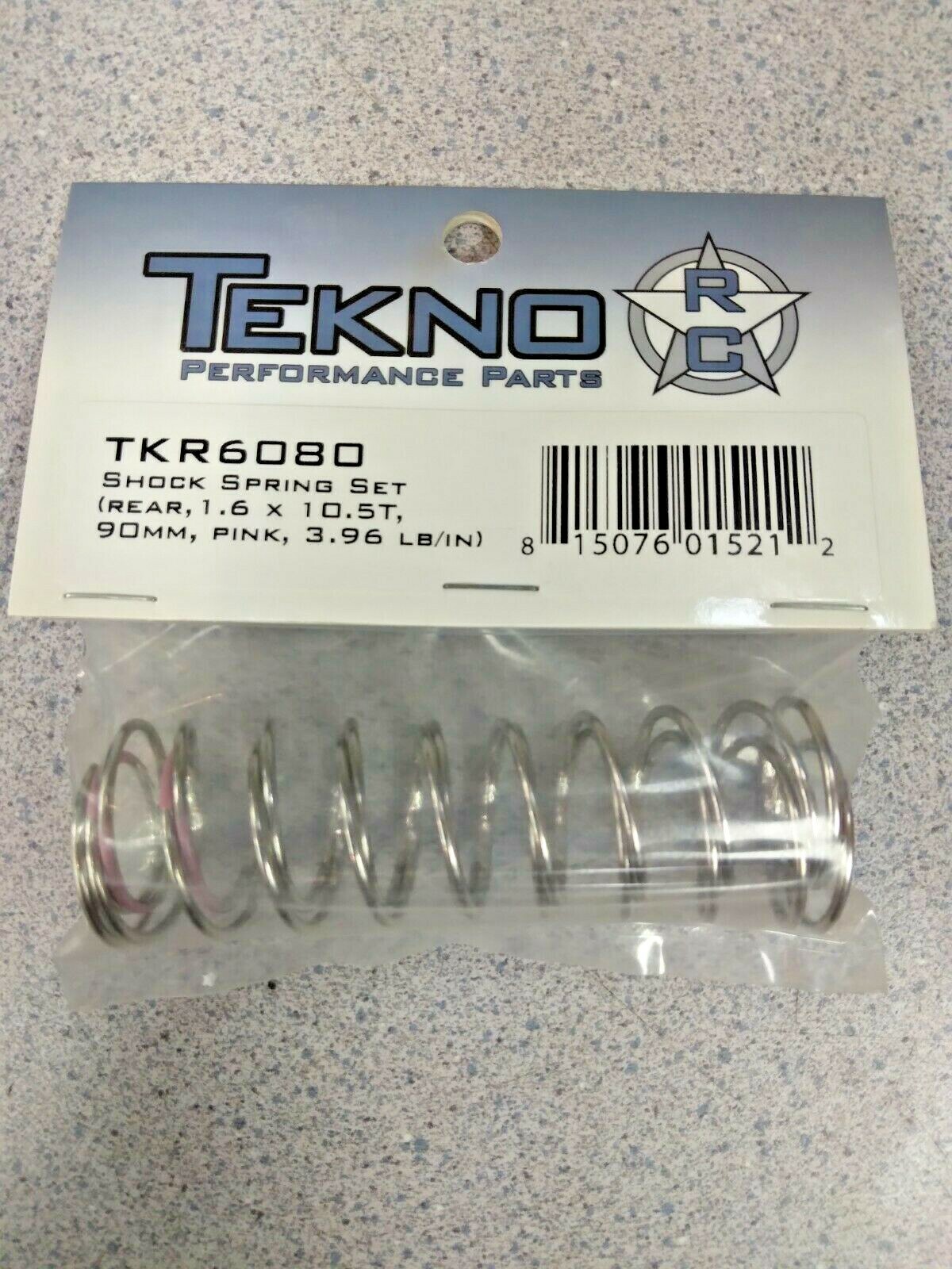 Tekno RC 90mm Rear Shock Spring Set (Pink) 1.6 x 10.5T TKR6080 New!! | eBay