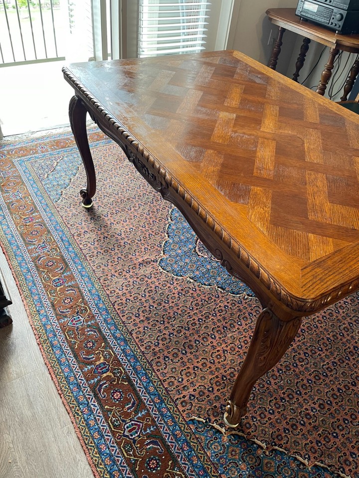 French Louis XV Expandable Table Embedded With Extension Leaf - 3 ...