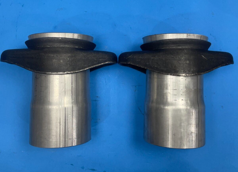 3"Ball Header to 3"ID 2 Bolt Socket Aluminized Collector Reducers Made ...