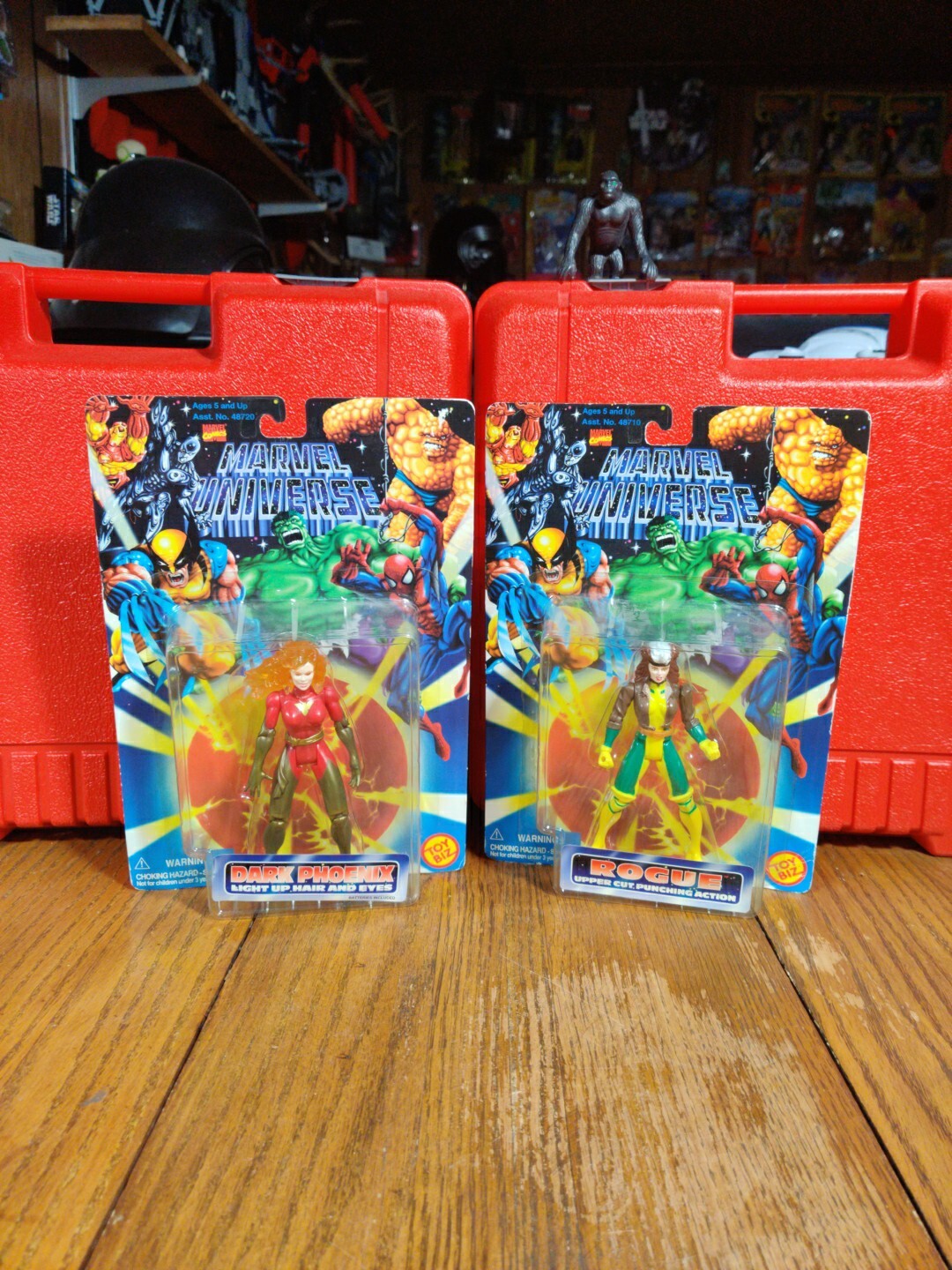Dark Phoenix & Rogue Marvel Universe Lot 1996 MARVEL COMICS Legends Toy ...