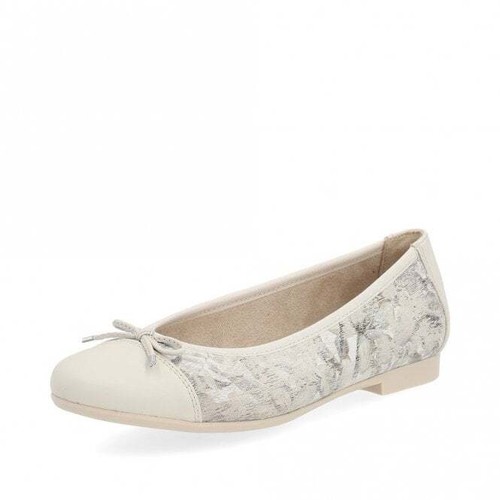 LADIES REMONTE D0K04-60 BEIGE COMBI DOLLY SHOES | eBay Australia