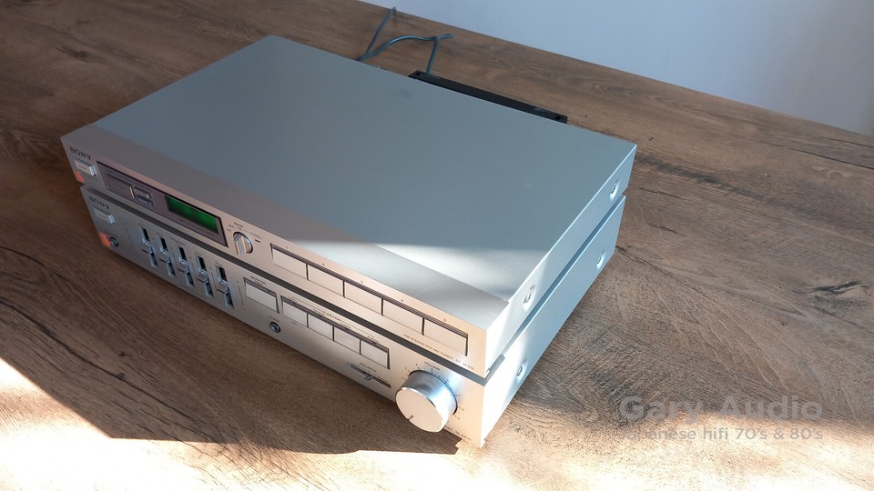 Sony TA-AX35 Amplifier & Sony ST-JX3L Tuner Made in Japan Vintage 1983 ...
