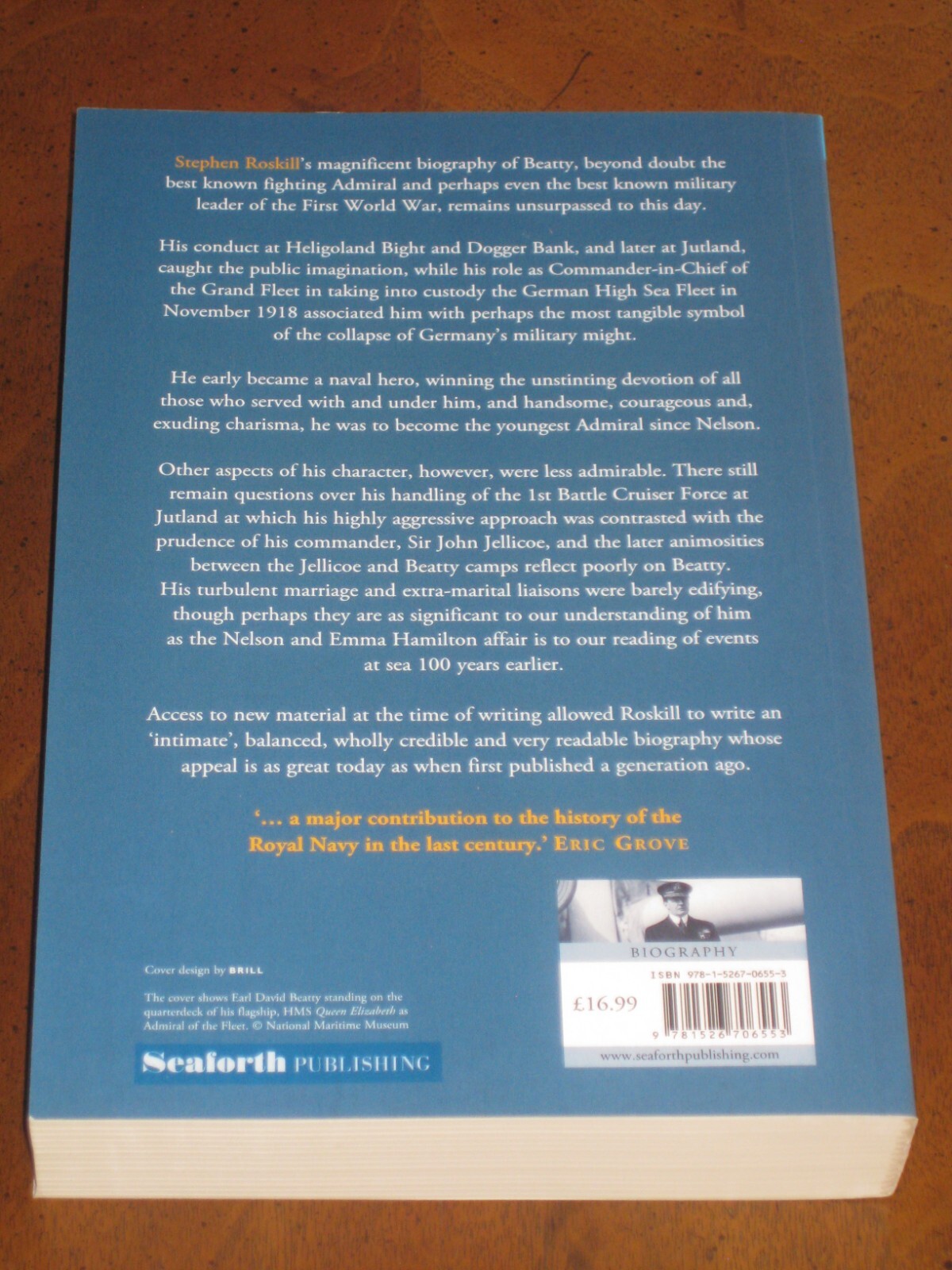 Admiral of the Fleet Lord Beatty : The Last Naval Hero - an Intimate ...
