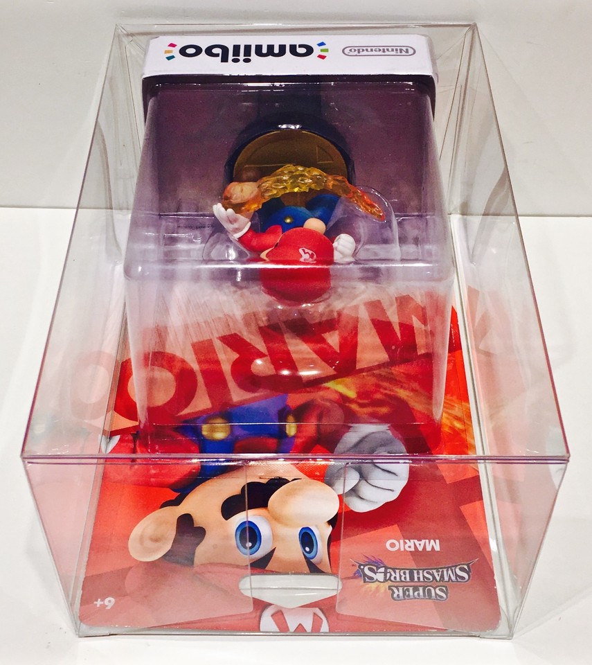 1 Box Protector For The NINTENDO AMIIBO LARGER ORIGINAL SIZE ONLY ...