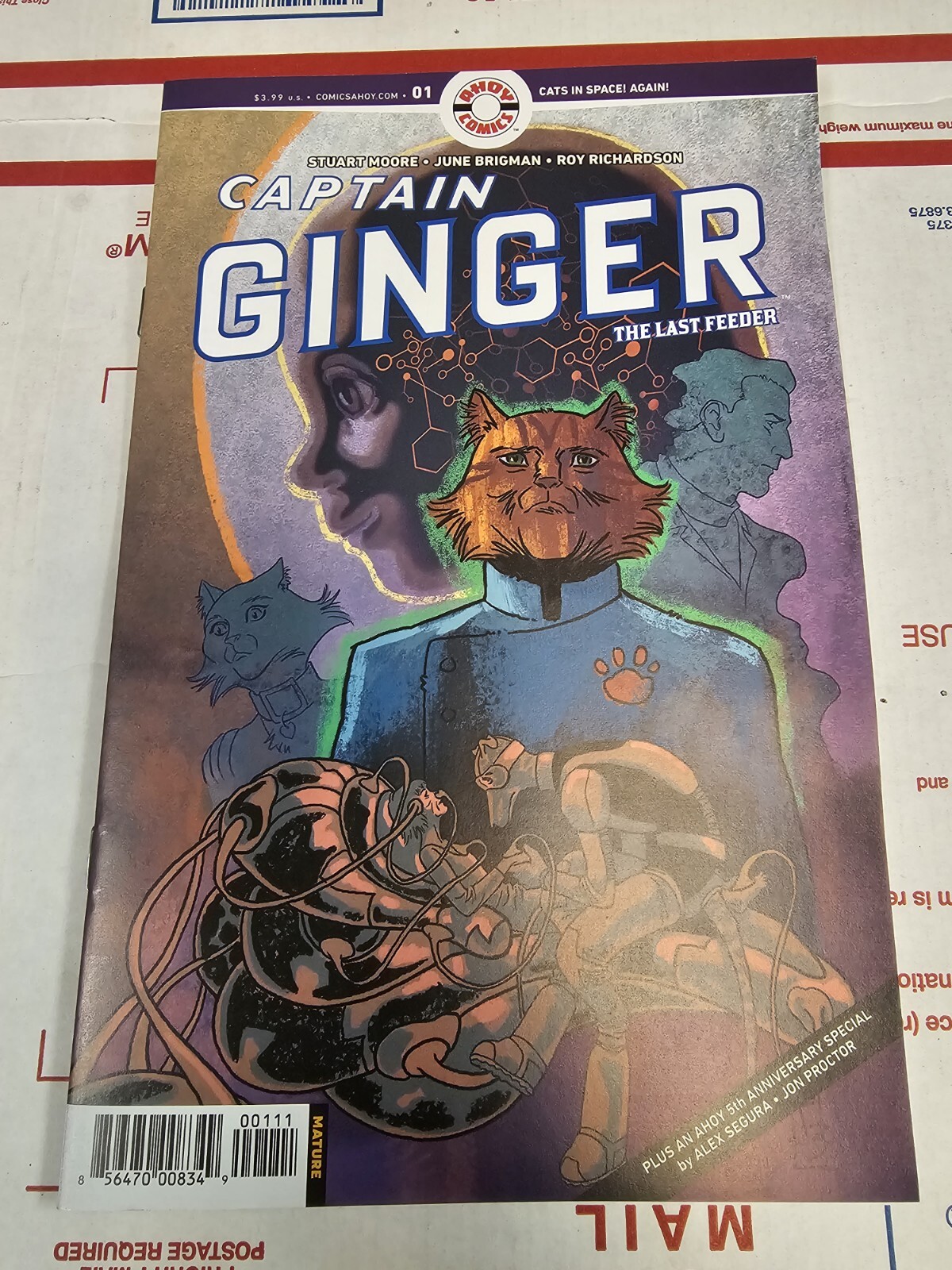 CAPTAIN GINGER THE LAST FEEDER #1 (OF 2) 2023 NM- OR BETTER COVER A ...