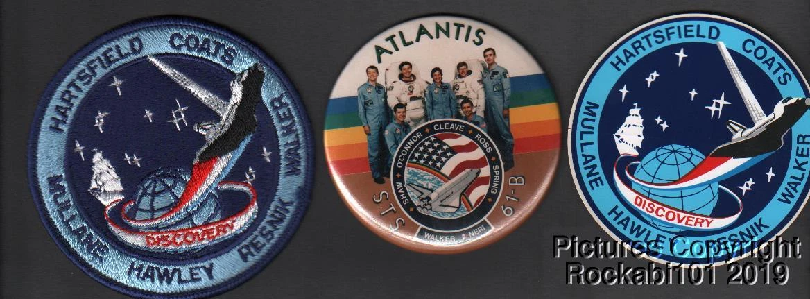 Atlantis Space Shuttle Patches