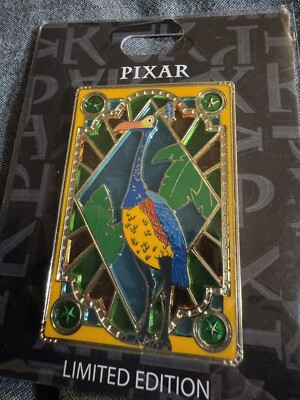 DISNEY Pink A La Mode UP KEVIN Stained Glass Jumbo LE 300 pin | eBay