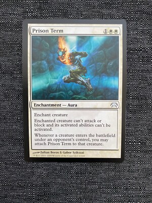 Prison Term Magic mtg NM-Mint, English Planechase x1 | eBay