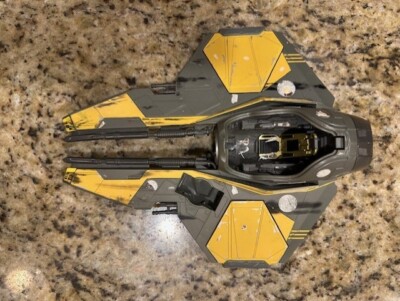 2004 Hasbro Star Wars Anakin Skywalker Jedi Fighter Ship Starfighter ...