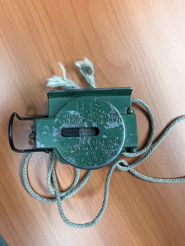 USMC Military Magnetic Sandy-183 NSN 6605-01-196-6971 1986 Vintage | eBay