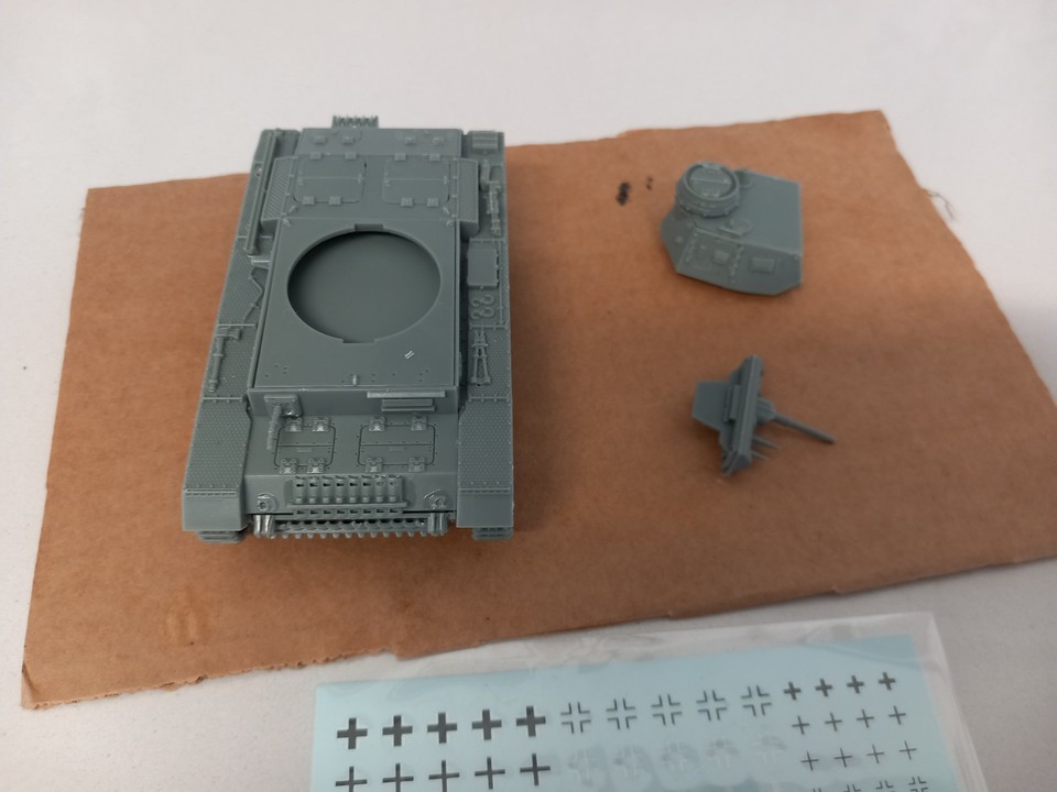 Rubicon Model 28mm Panzer III Ausf E 1:56 Plastic Model Kit for Bolt ...