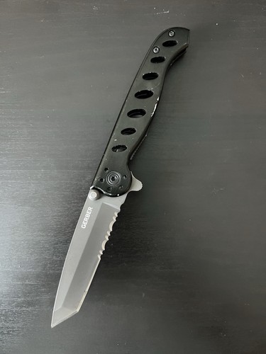 Gerber EVO Mid Tango Folder Pocket Knife Partially Serrated | eBay