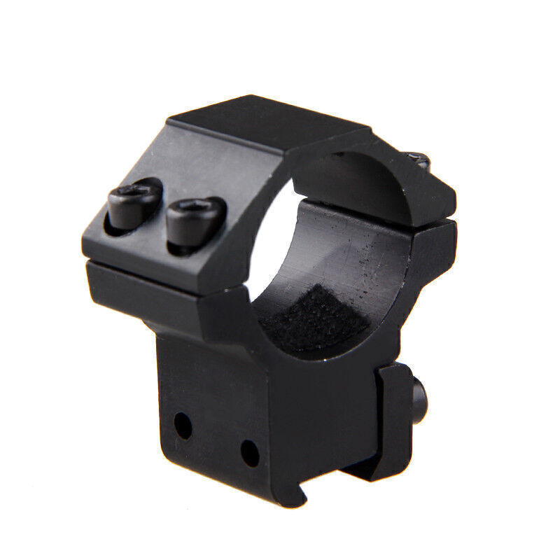 2pcs Rifle Scope Mount Rings 11mm Dovetail Rail 1" 25.4mm Ring Low | eBay