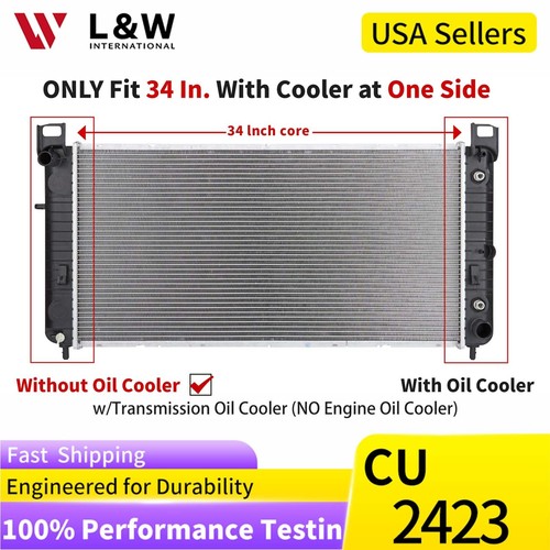2423 Radiator FOR Chevy Silverado 1500 GMC Yukon Cadillac Escalade 4.8 ...