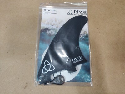 NVS Apex Series Surf FINS - Kraken - Click Tab, Black | eBay