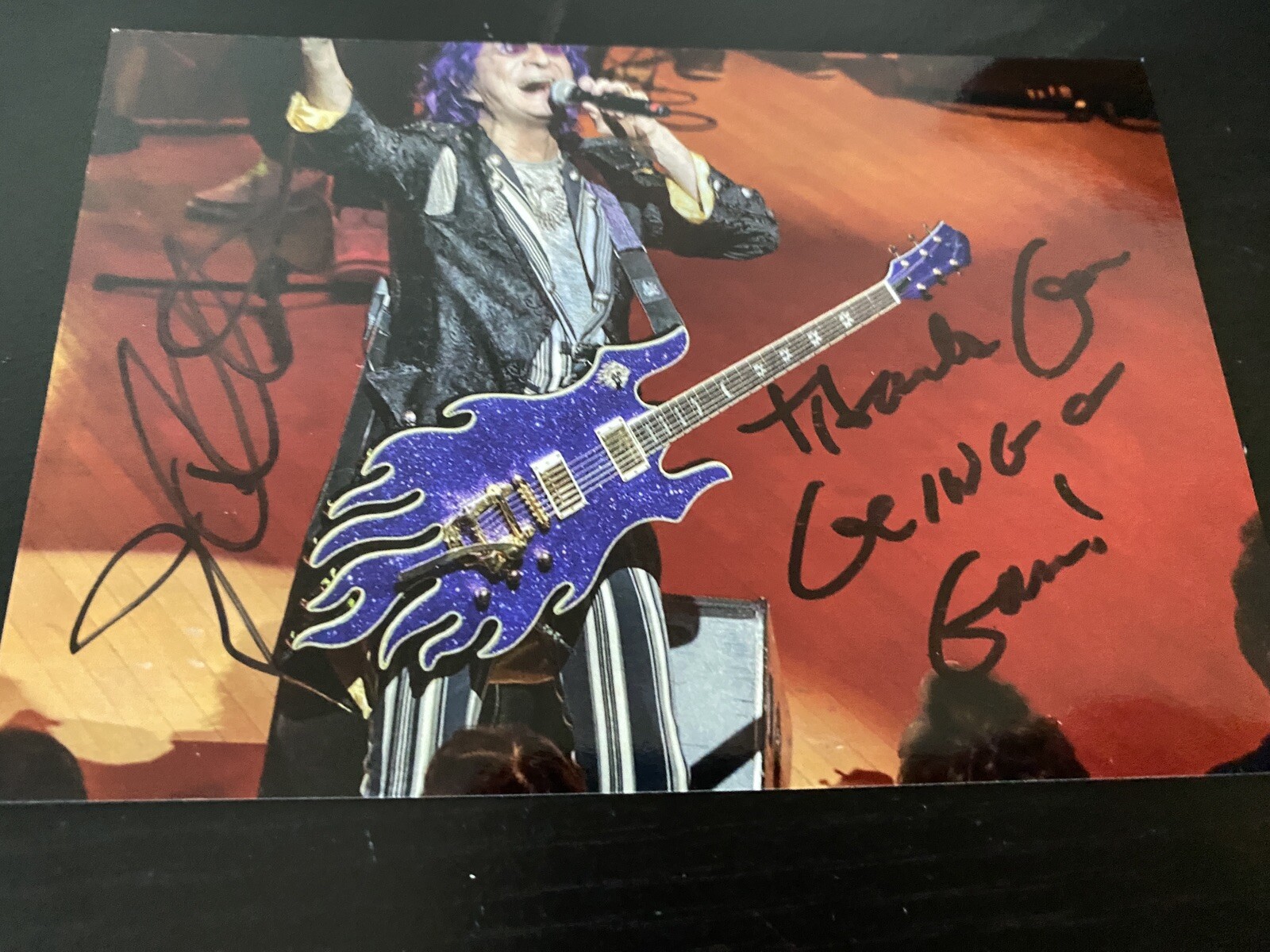 Jim Peterik Eye Of The Tiger Survivor Hand Signed 4x6 Autograph Photo ...