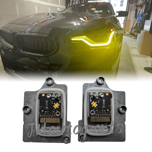 Yellow DRL For 2023 2024 BMW G87 G42 M2 M240I Daytime Running Light LED ...