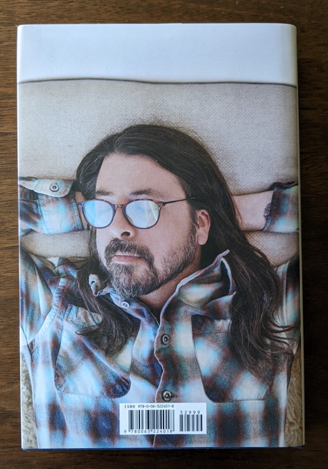 DAVE GROHL signed autograph 'The Storyteller' book Nirvana/Foo Fighters ...