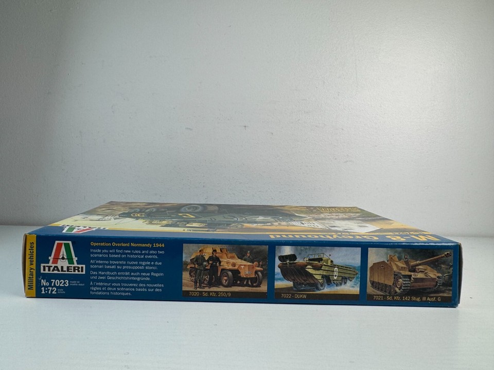 Italeri M-8 Greyhound Military Army Tank 1/72 Scale Plastic Model Kit ...