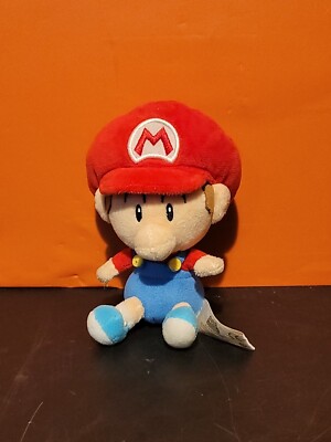 2019 Little Buddy Super Mario All Star Baby Mario Stuffed Plush Doll ...