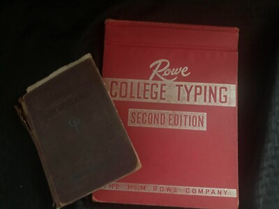 Old Secretary Books - Typing Book and Shorthand Book - Set of 2!!! | eBay