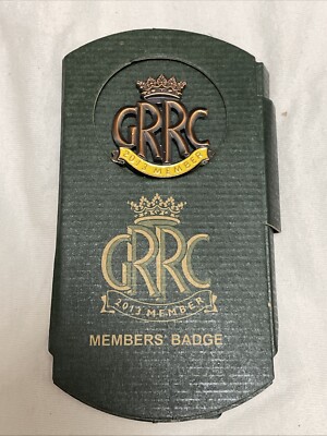 Goodwood Motor Circuit Members Pin Badge GRRC 2013 | eBay UK