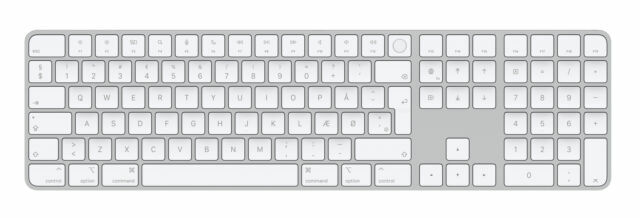 Apple Magic Keyboard with Touch ID and Numeric Keypad for Mac Models ...