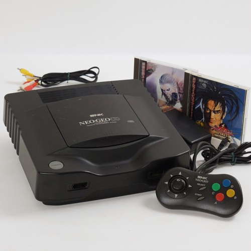 NEO GEO CD Console CD-T01 with Games Tested System SNK -NTSC-J CD ...