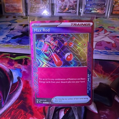 Max Rod, PRE, SV: Prismatic Evolutions, 116/131, ACE SPEC Rare, Holo ...