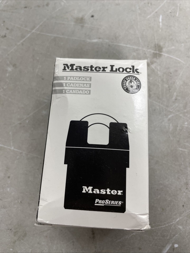 NEW Master Lock Pro Series 6321 Padlock 6321KA With 1 Key. | eBay