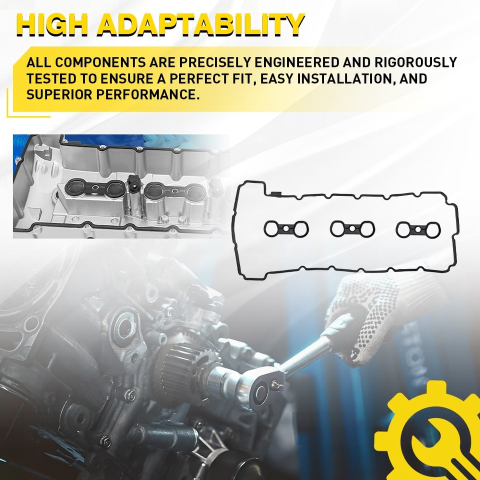 11127582245 for BMW 328i 528i X3 Z4 3.0L Valve Cover Gasket Seal&Gasket ...