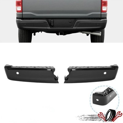 NEW Left / Right Rear Bumper End W/ Sensor Holes For Ford F-150 F150 ...