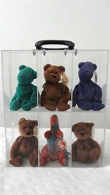 12"x8"x15 Portable Plastic Acrylic Display Case Box Action Figures ...