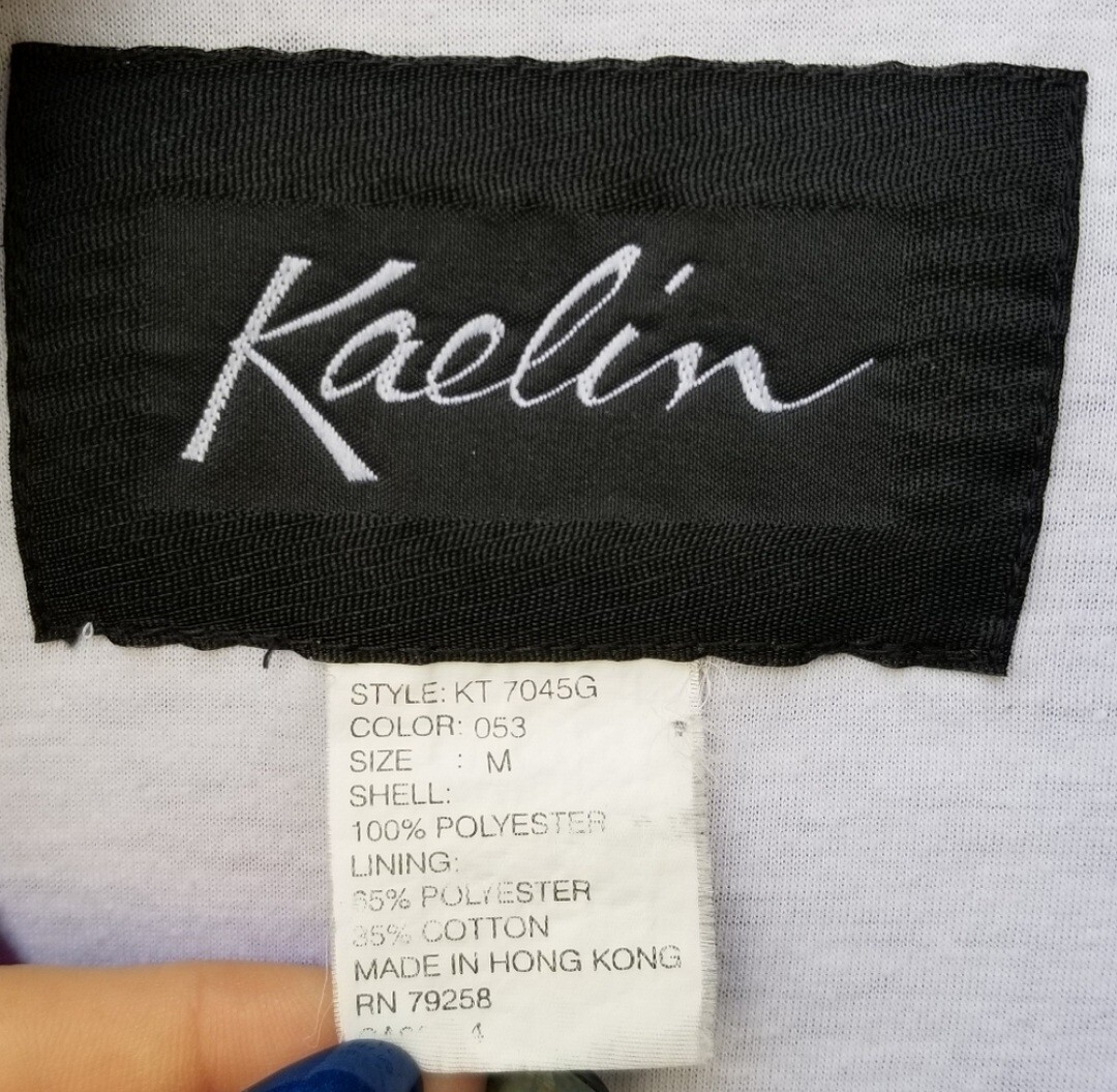 Vintage Kaelin 80s 90s Tennis Warm Up Track Suit 2pc Set Medium | eBay