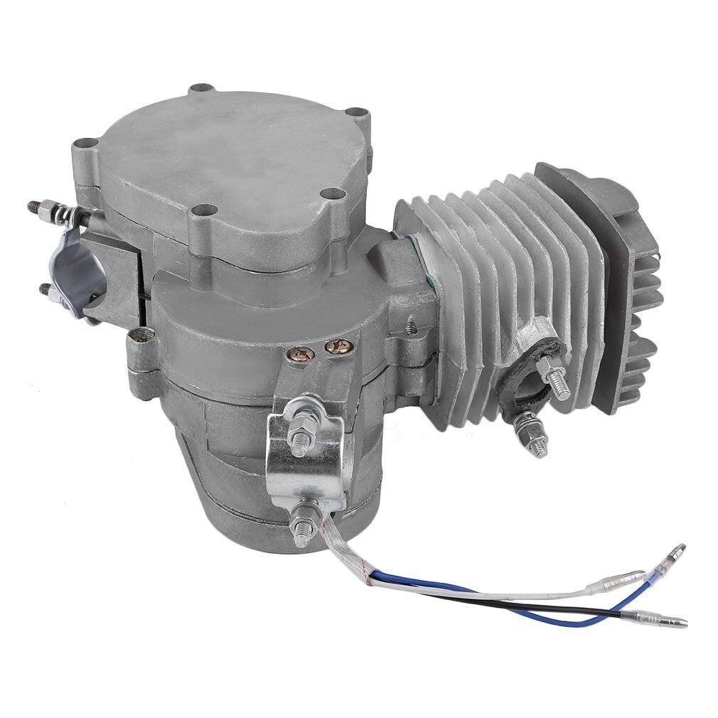 2 Stroke 49cc 50cc Motorized Bicycle Bike Petrol Gas Engine Motor Kit ...