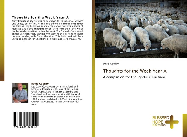 Thoughts for the Week Year A von David Gooday (2013, Taschenbuch ...