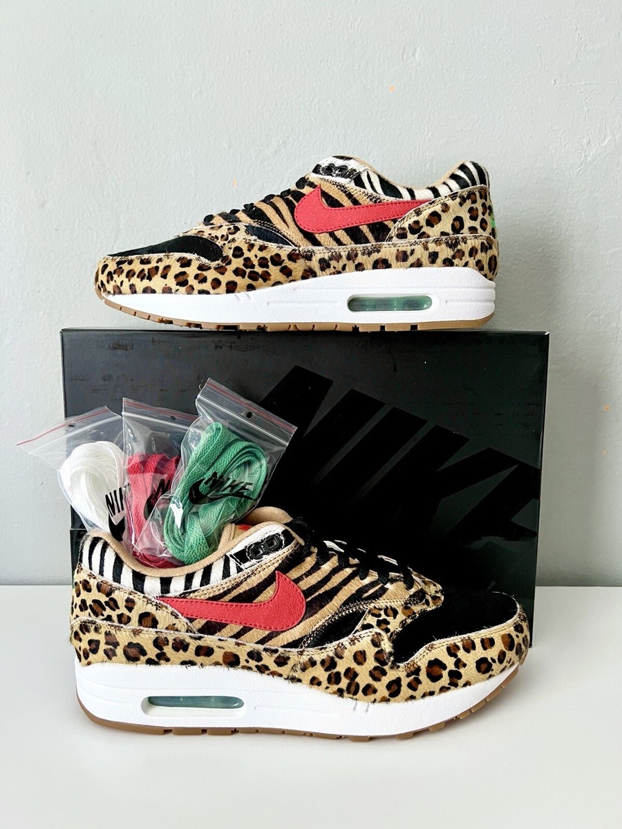 Nike Atmos Air Max 1 Animal Pack Adult Size 10 Mens DLX 2.0 Nike Atmos Air Max 1 Animal Pack Adult Size 10 Mens DLX 2.0