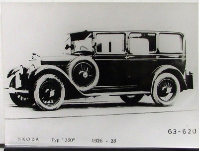 1926 1927 1928 Skoda Auto Car Typ 360 Press Photo | eBay