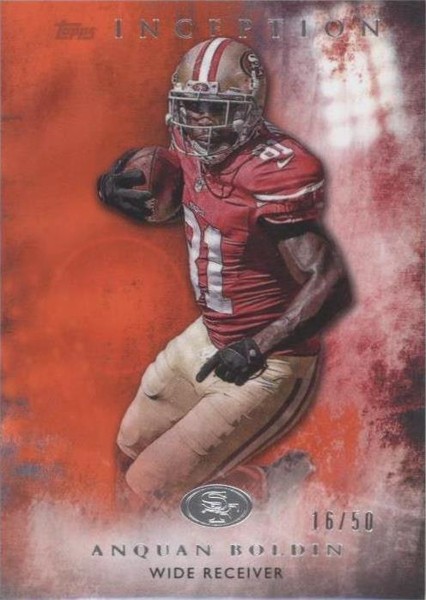2015 Topps Inception - Orange #43 Anquan Boldin /50 for sale online | eBay