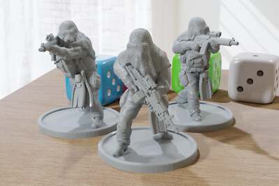 Swedish Coastal Ranger - Kustjägarna - Frogman - Three 28mm/32mm ...