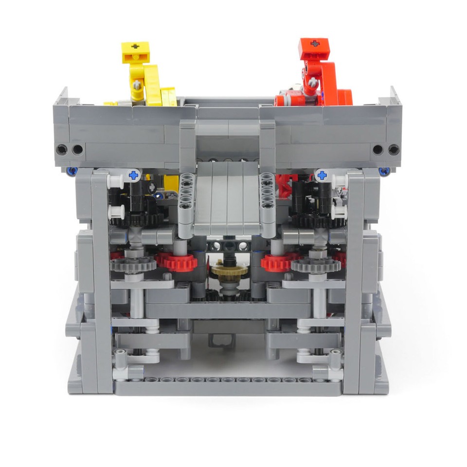 Custom MOC Catch and Spin Robots GBC Module 1258 Bricks with PF Motor ...