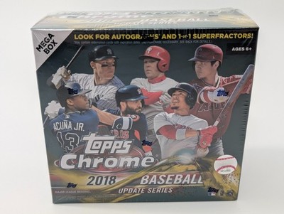 2018 Topps Chrome Baseball Update Series Mega Box | eBay
