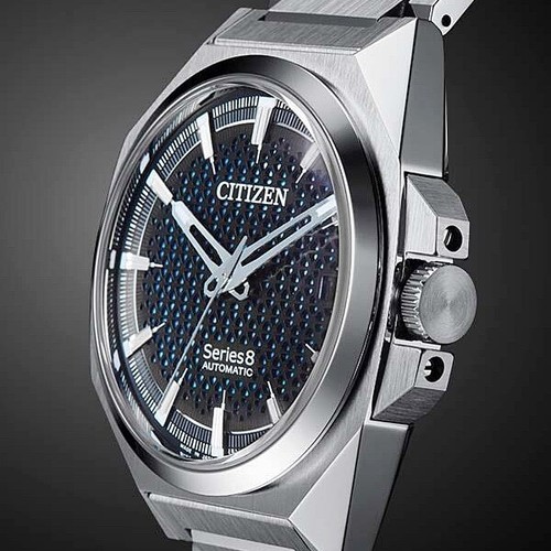 Citizen Series8 830 Mechanical NA1010-84X Analog Men Watch Silver 10ATM ...