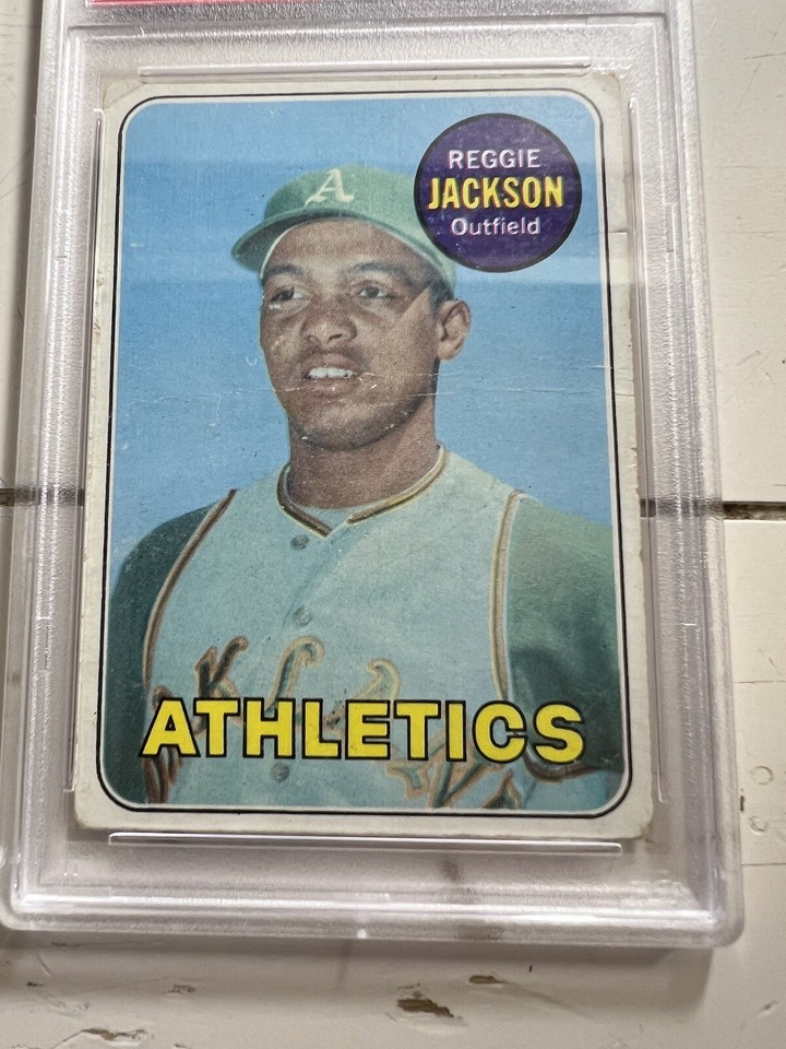 1969 Topps #260 Reggie Jackson ** ROOKIE ** PSA Good 2 ** Oakland A’s ...