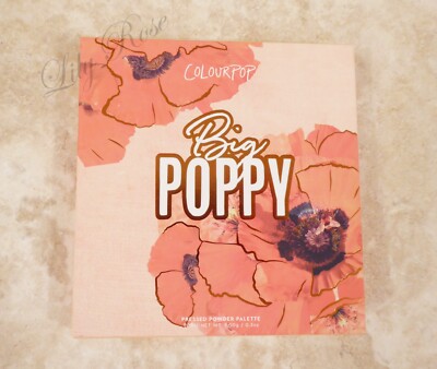 COLOURPOP Big Poppy Eyeshadow Palette, New in Box | eBay