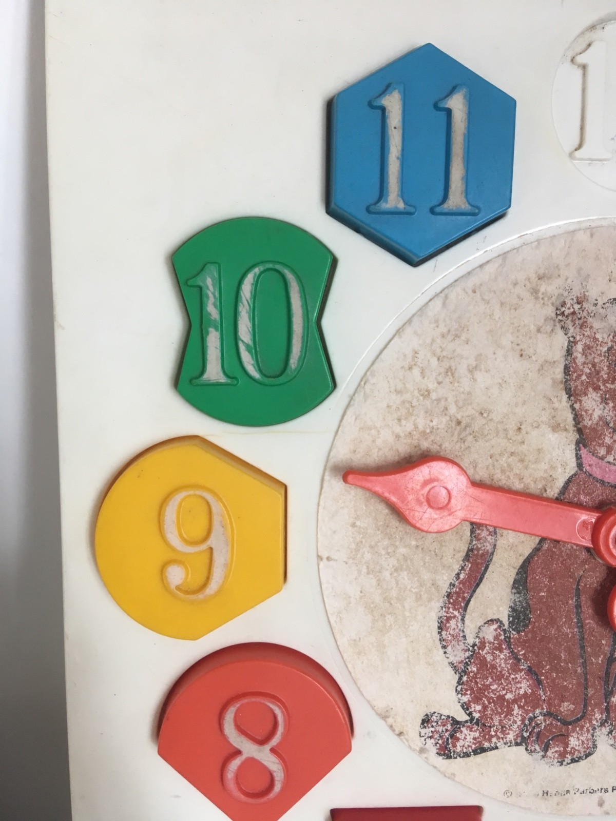 Vintage Scooby Doo Children’s Puzzle Clock Romper Room 1970s Flaws ...