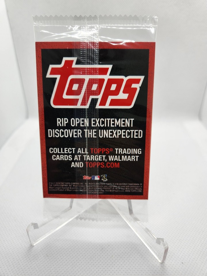 2019 TOPPS Sample Promo Pack w Michael Kopech RC ROOKIE Showing Sealed ...