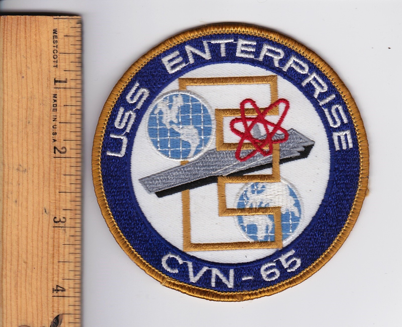 USS Enterprise CVN-65 patch | eBay