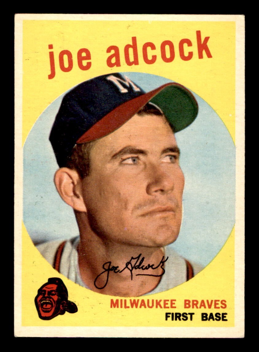 1959 Topps Baseball #315 Joe Adcock EX *e1 | eBay